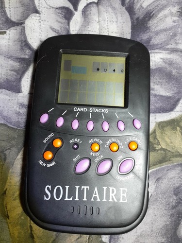 Electronic Handheld Solitaire Game tested batteries included | eBay