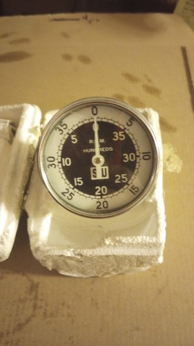 Stewart Warner SW Hand Held Tachometer, 4000 RPM, | eBay