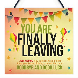 BFF You Are Finally Leaving Novelty Work Colleague Leaving Gift ...