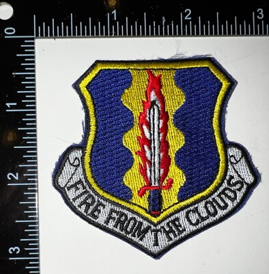 USAF US Air Force 33rd Fighter Wing Fire From the Clouds Patch | eBay