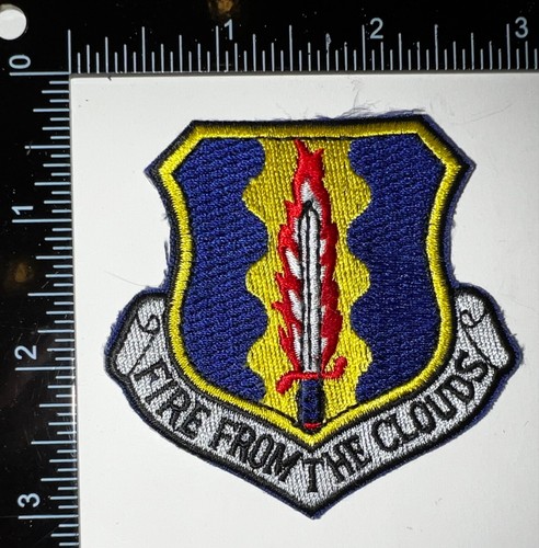 USAF US Air Force 33rd Fighter Wing Fire From the Clouds Patch | eBay