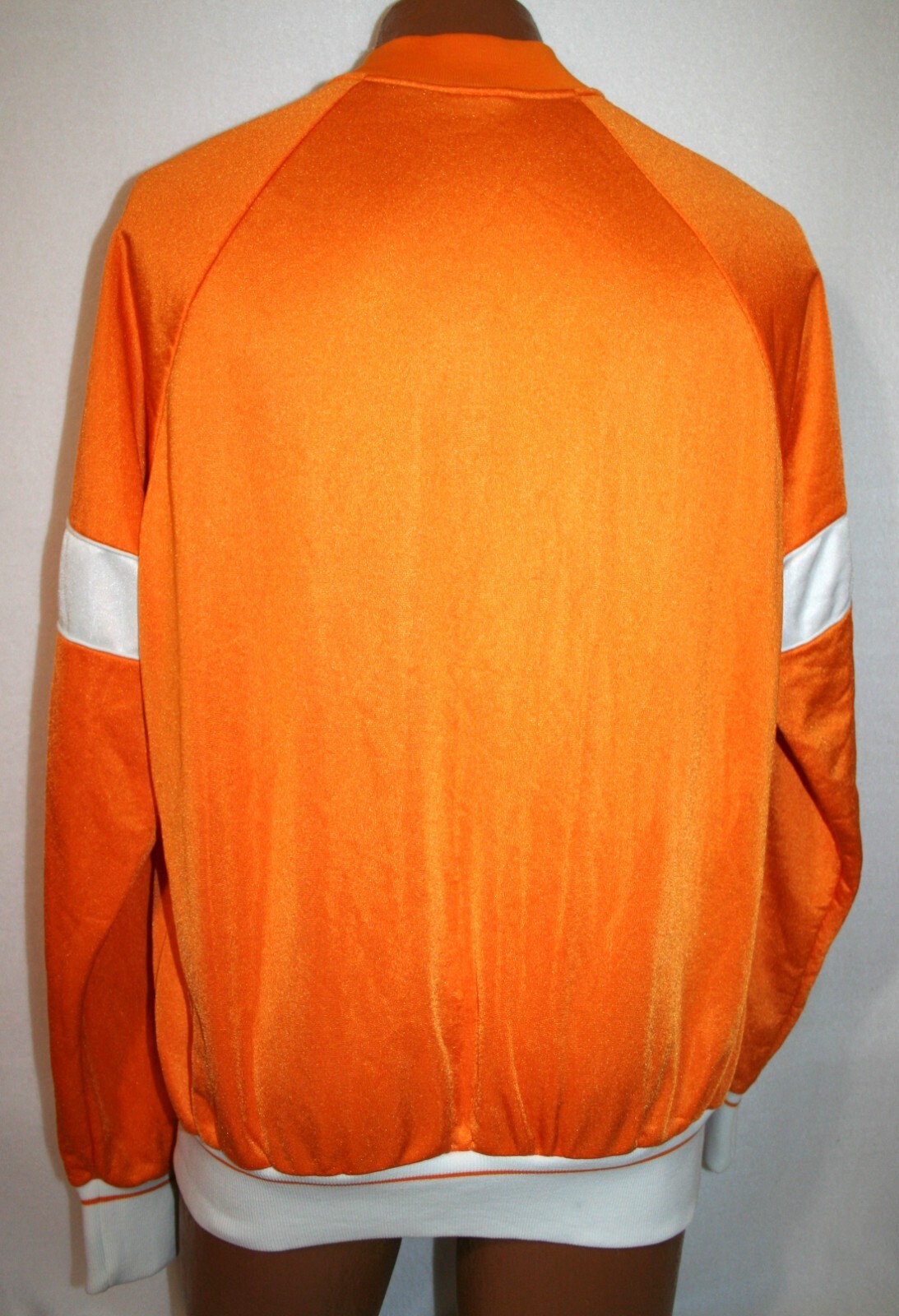 Vintage TENNESSEE VOLUNTEERS Orange White TRACK JACKET Full Zip XL UT ...