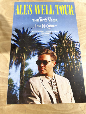 Jesse McCartney - At The Ritz Ybor - 11x17 Concert Poster - Free US ...