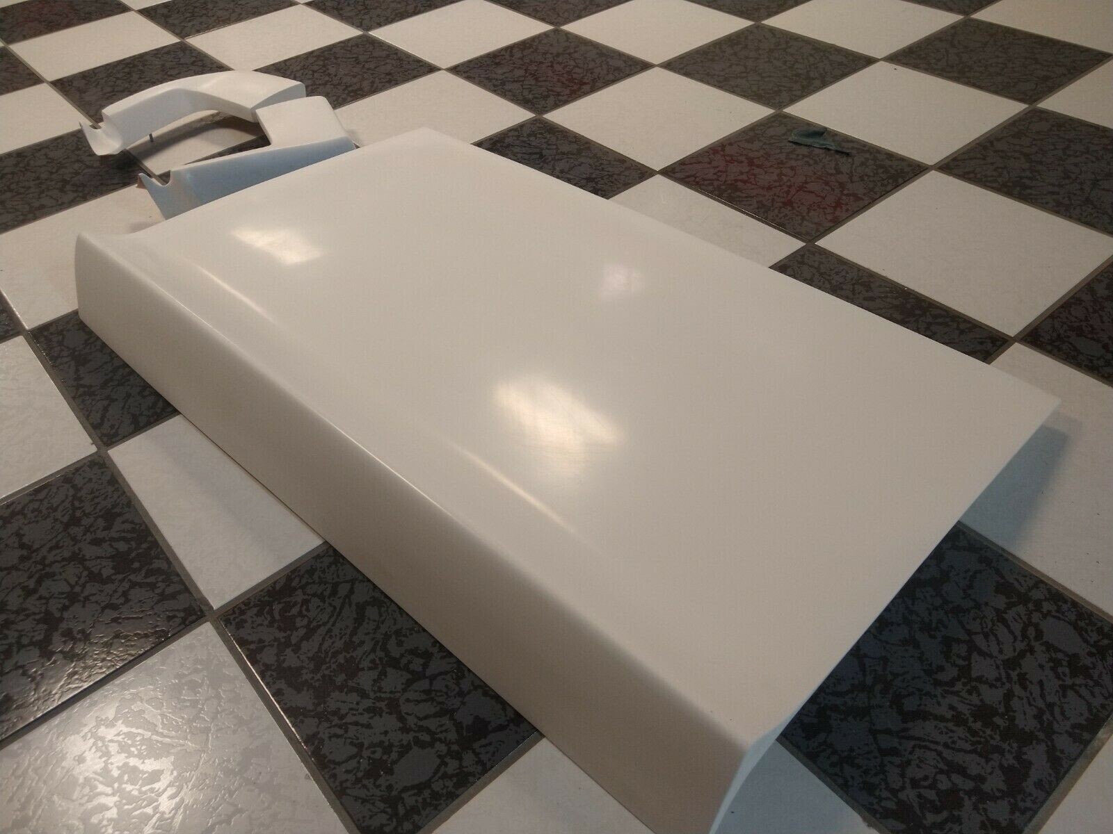 1970 mustang MACH1 convertible conversion deck/ trunk lid and end caps ...