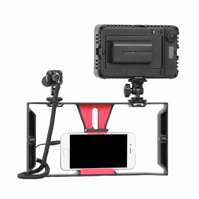 Handheld Rig Mobile Phone Camera Stabilizer Holder Frame Video ...