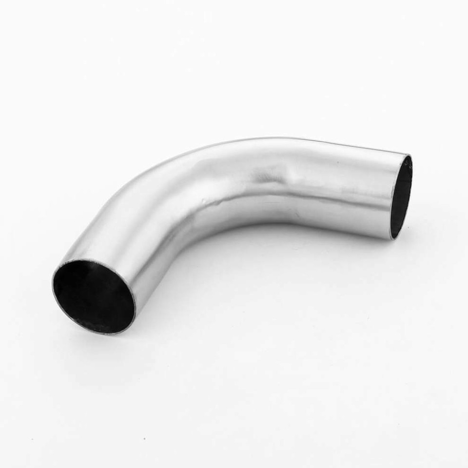 2 Inch 90 Degrees (2" 90º) 304 Stainless Steel Mandrel Bend Exhaust ...