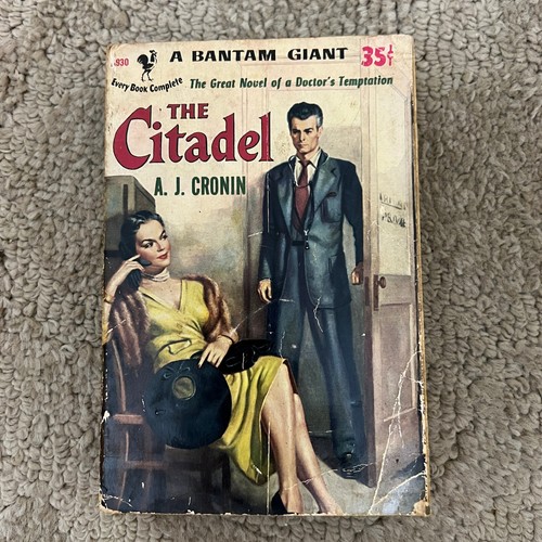 The Citadel Historical Fiction Paperback Book by A.J. Cronin from ...