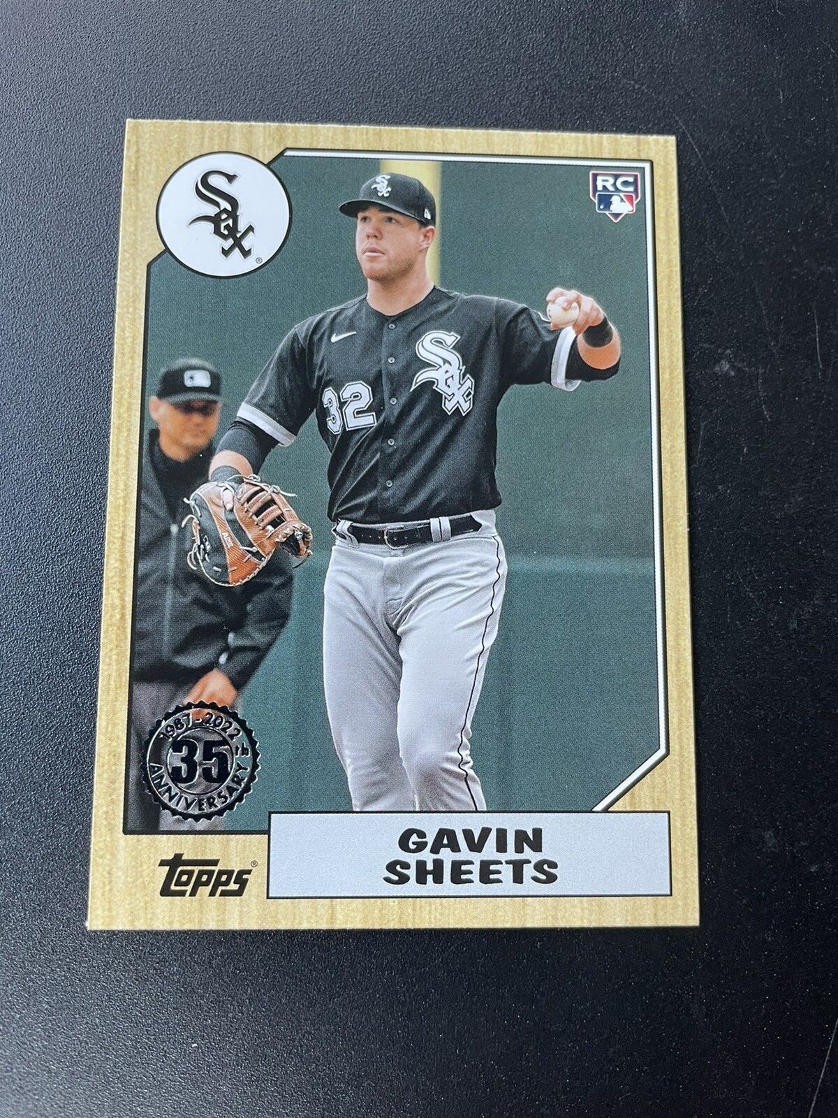 GAVIN SHEETS 2022 Topps #T87-19 1987 Anniversary Rookie Card RC Chicago ...