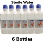 6 X Sterile Water Baxter H20 1Litre / 1000ml H2O Sterile Water 1 Litre ...