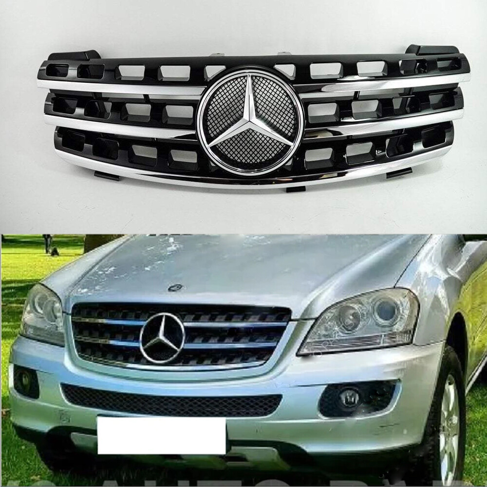 Front Grille For 2005-2008 Mercedes Benz ML-Class W164 ML320 ML350 ...