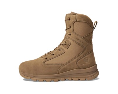 Carhartt Men's Gilmore Waterproof 8" Side Zip Coyote Boot | eBay