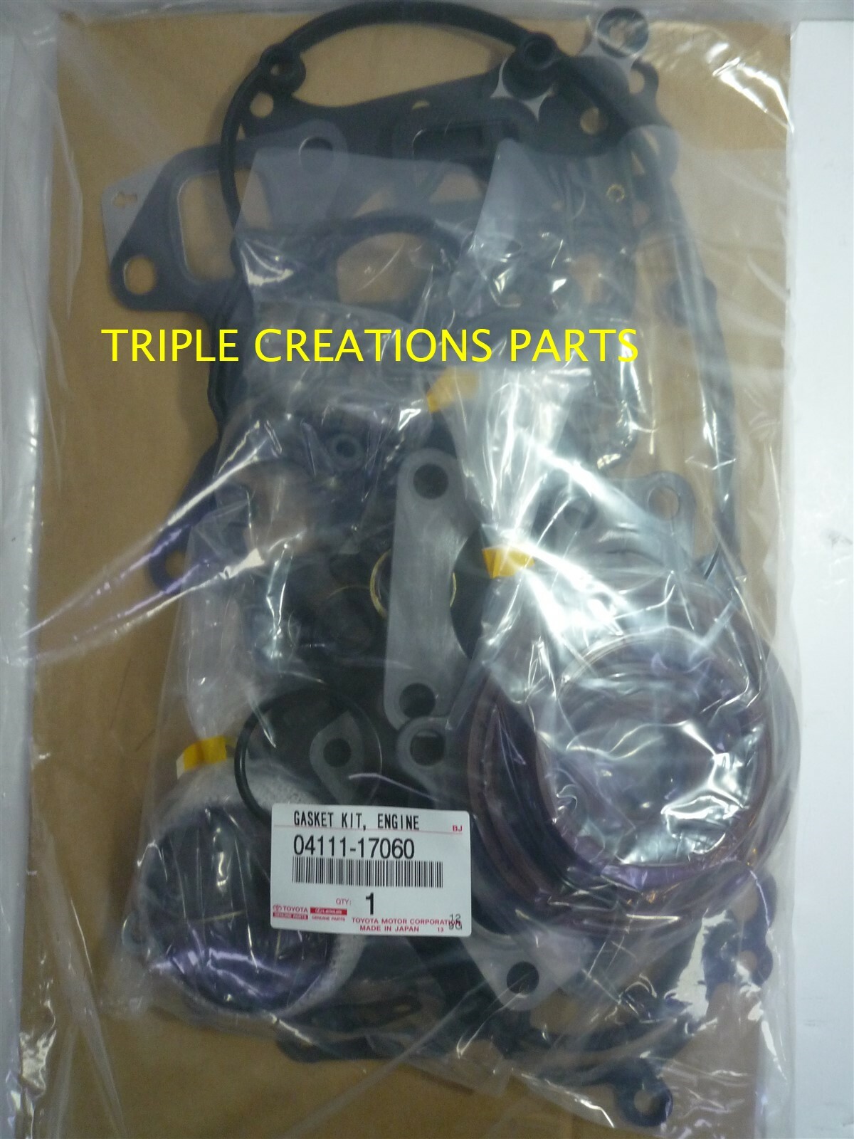 04111-17060 GENUINE OEM TOYOTA GASKET KIT,ENGINE 1HD-FTE 0411117060 | eBay