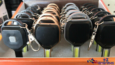 4x LED Flashing Car Key Keychain Fashion Key Ring Random Color | eBay