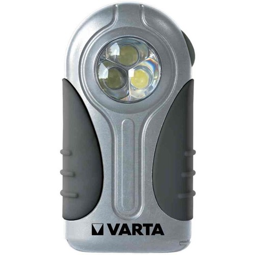 [16647101421] VARTA Lampe de poche "LED Silver Light", incl. 3 piles ...