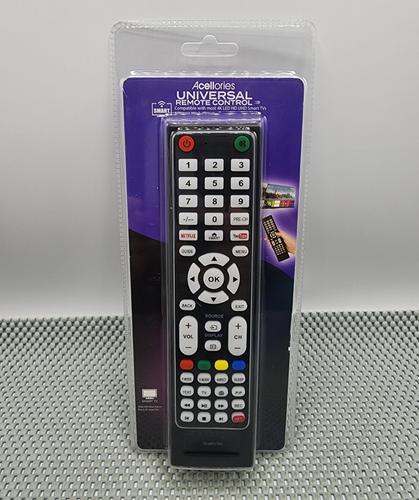 Acellories Universal Remote Control For 4K Smart Tv’s - NETFLIX YOUTUBE ...