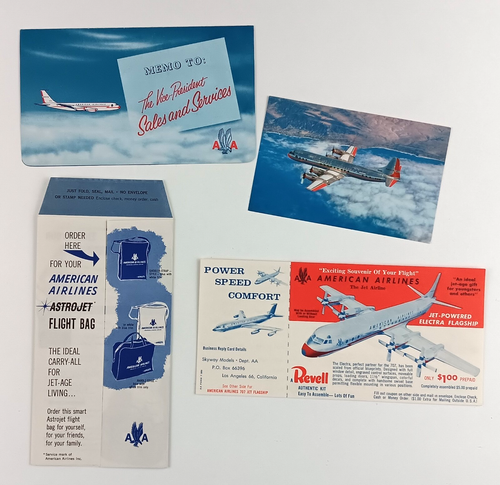 1970s American Airlines Advertising Customer Service VTG Lot Postcard ...