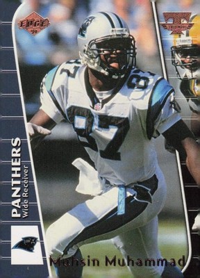 1999 Collector's Edge Triumph #T50 Muhsin Muhammad Carolina Panthers WR ...