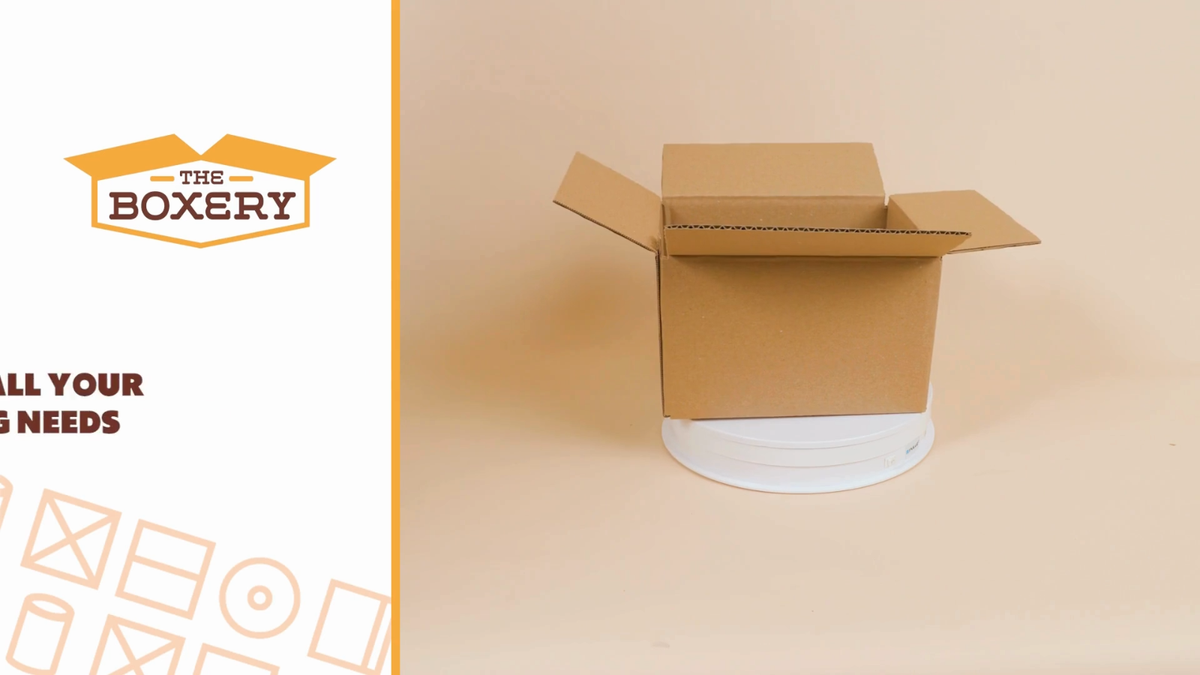 Moving Boxes Large The Boxery 14x14x10 Brown/Kraft Corrugated Cardboard ...