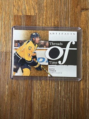 2021-22 UD Artifacts Threads of Time Relic #TT-SJ Seth Jones | eBay