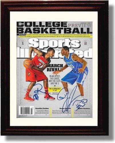 16x20 Framed Julius Randle and Russ Smith SI Autograph Promo Print | eBay