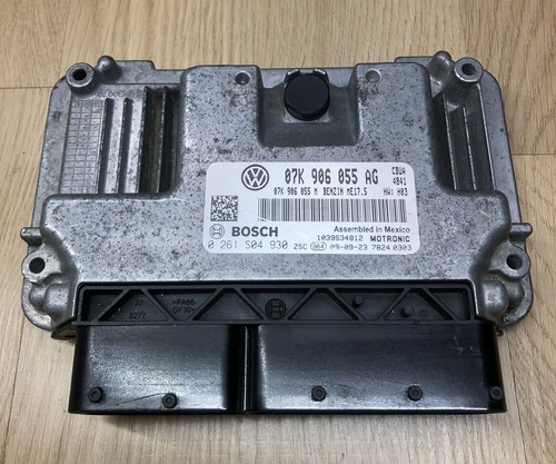2010 VW Golf Jetta 2.5 CBUA Auto Engine Computer Module Ecu Ecm 07K 906 ...