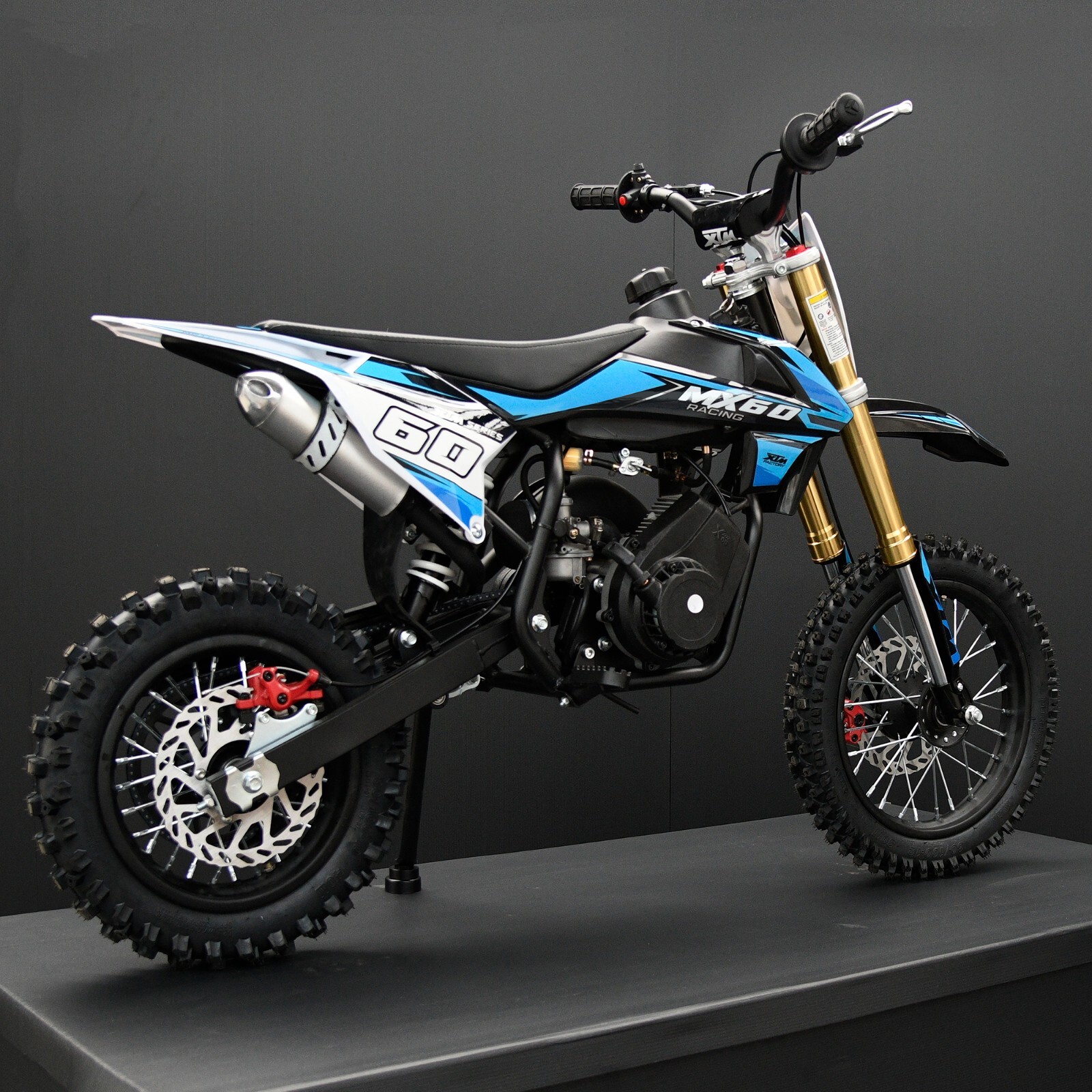 2024 XTM MX60 Youth Mini Dirt Bike 60cc Petrol 2-Stroke Auto Motorbike ...