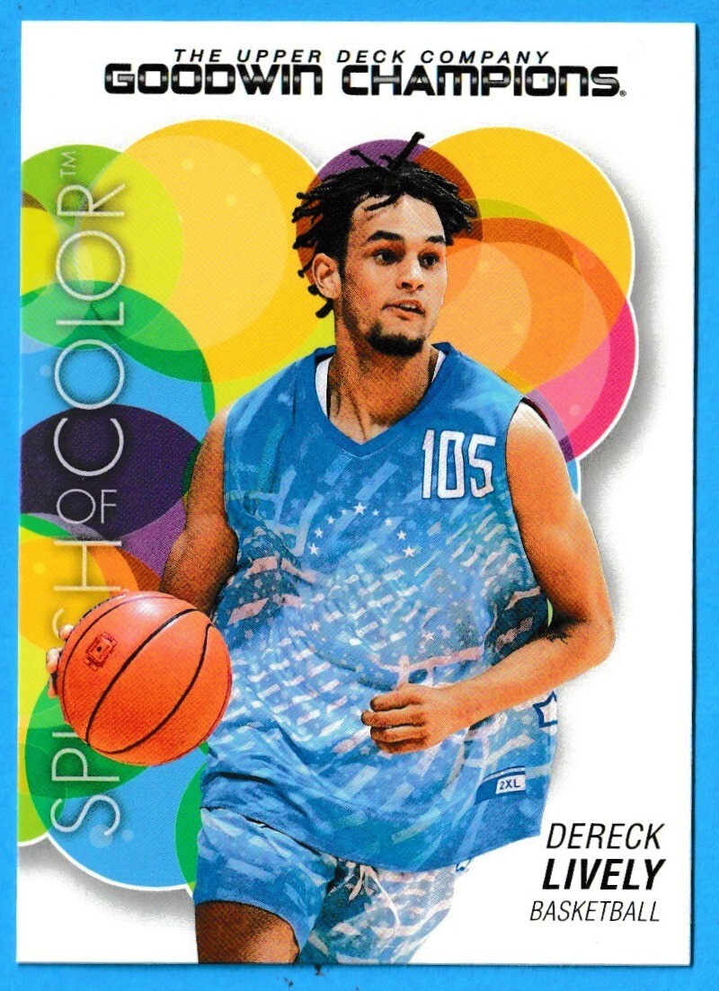 2023 Upper Deck Goodwin Champions Splash of Color Dereck Lively #116 ...