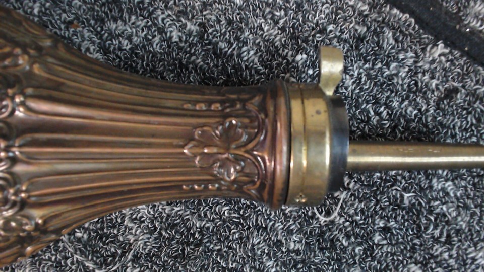 RARE Ornate Copper Brass Powder Flask - Made In Italy | eBay