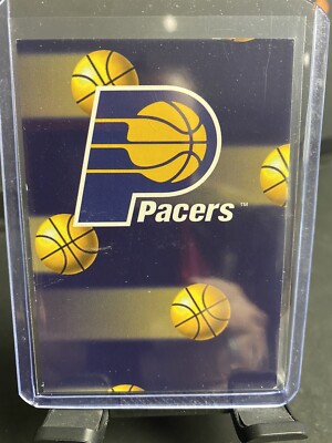 1995 SkyBox Basketball Team Logo Card #401 Indiana Pacers Question Card ...