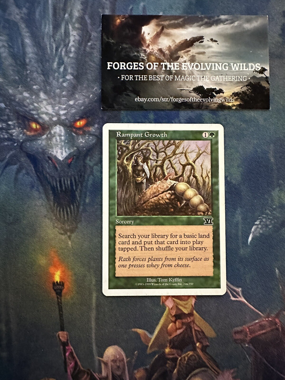 Rampant Growth - MTG - MTG Core Set 6th Edition | eBay