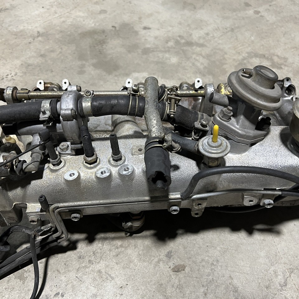 81-83 Nissan 280zx Turbo Complete Engine Intake Manifold w/ Throttle ...