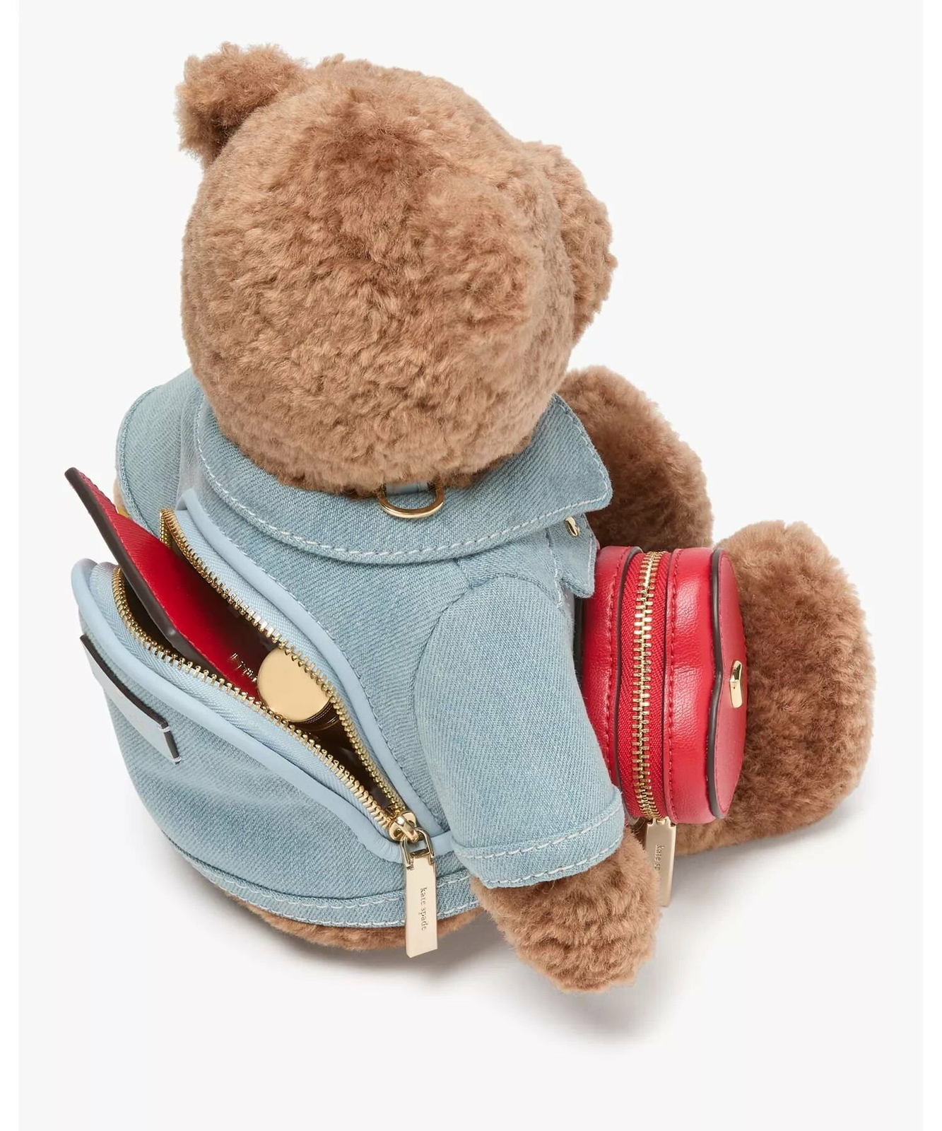 Kate Spade New York denim Bear 3D Teddy Bear Crossbody Bag New JPN | eBay