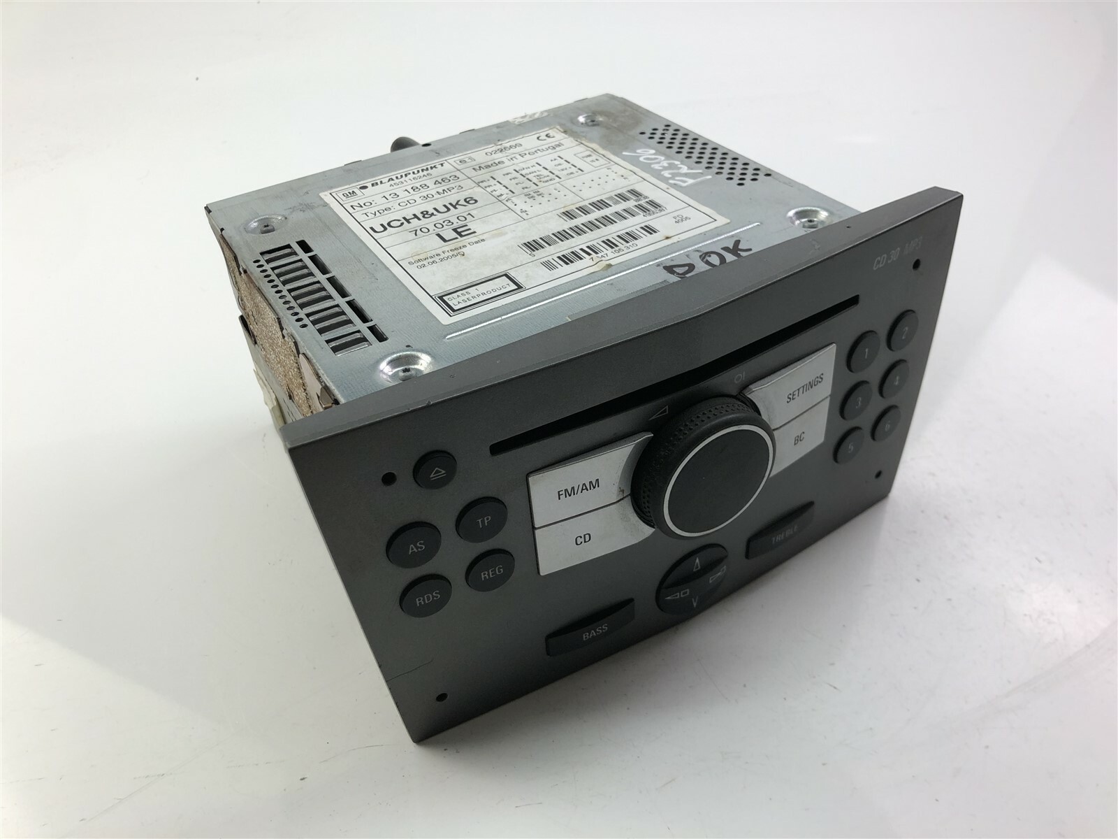 F2306 OPEL CD RADIO HEAD UNIT 13188463 for sale online | eBay