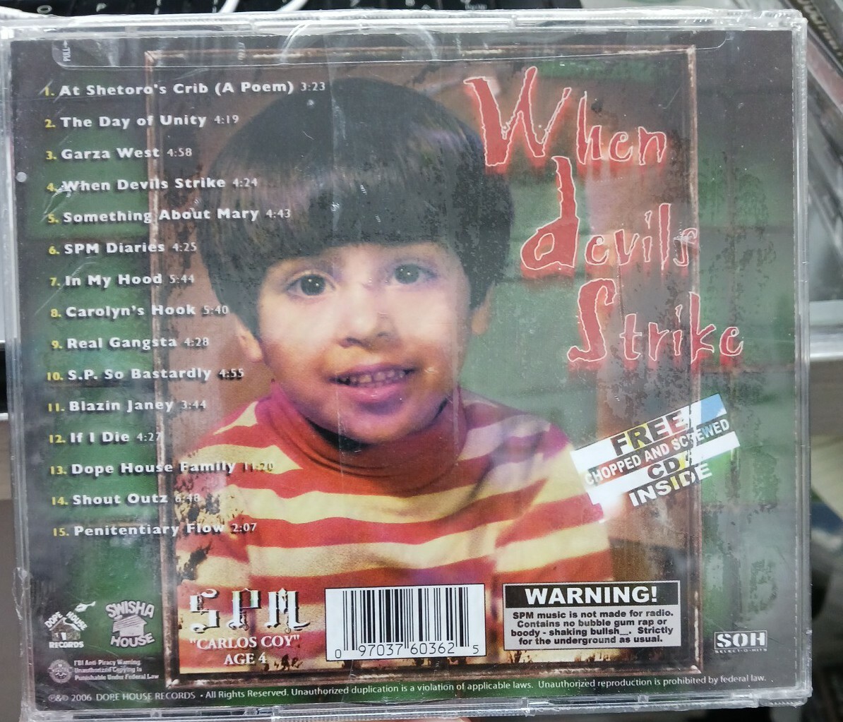 When+Devils+Strike+by+South+Park+Mexican+%28CD%2C+2006%29 for sale ...