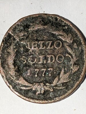 1777 MILAN ITALIAN STATES 1/2 SOLDO COPPER COIN 1777 | eBay