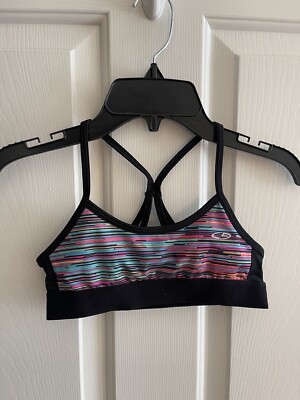 Champion Duo-Dry Watercolor Sports Bra, Razorback, Girls Sz **Small | eBay