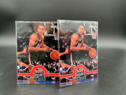 Steve Smith 1994 SkyBox USA NBA Rookie Basketball Card #26 PRINT ERROR ...