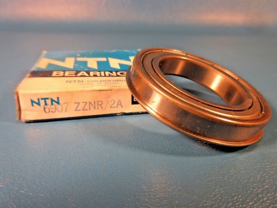NTN 6907-ZZ- NR Deep Groove Ball Bearing with Snap Ring (SKF, NSK ...
