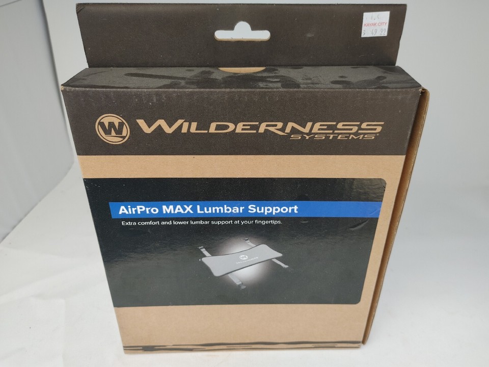 Wilderness Systems Air Pro Max Lumbar Support | Back Cushion ( 8070078 ...
