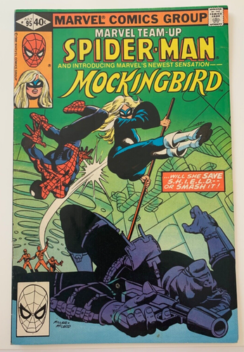 MARVEL TEAM-UP #95 VG/VG+ ~ 1st Appearance of Mockingbird | eBay