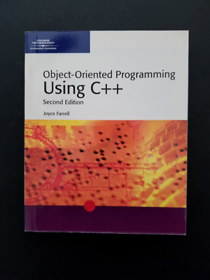 Object-Oriented Programming Using C++ Paperback Joyce M. Farrell | eBay