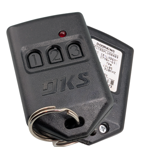 New DoorKing DKS Microplus8069 Condo Gate Garage Opener Remote Fob 8071 ...