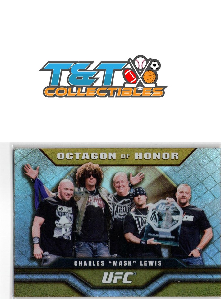 Charles Mask Lewis Jr. 2010 Topps UFC Octagon of Honor #OOH-1 | eBay