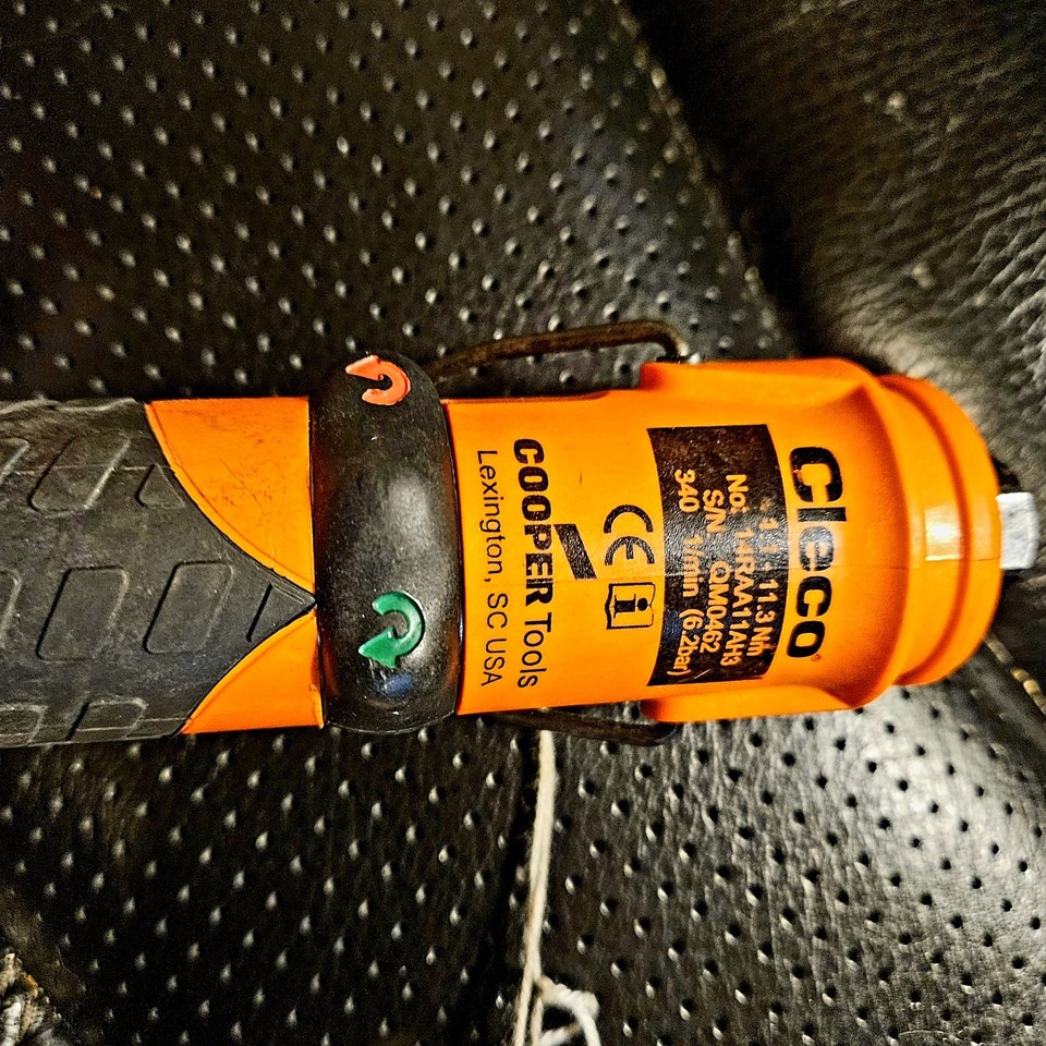 NEW Cleco 14RAA11AH3 Nutrunner 340 RPM 10-100IN/LB N/m : 1.1-11 3/8 ...