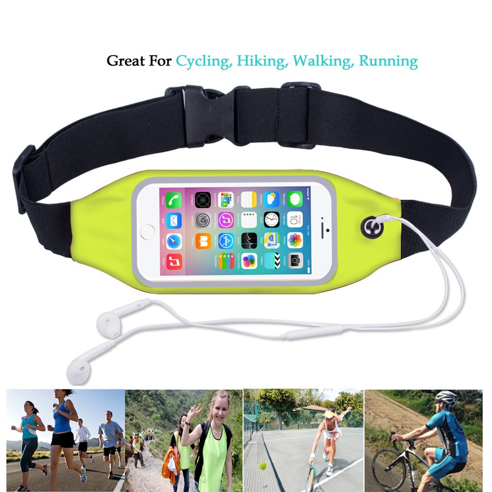 Sport Armband Gym Running Jogging Case Holder Waist Belt Bum Pouch fr ...