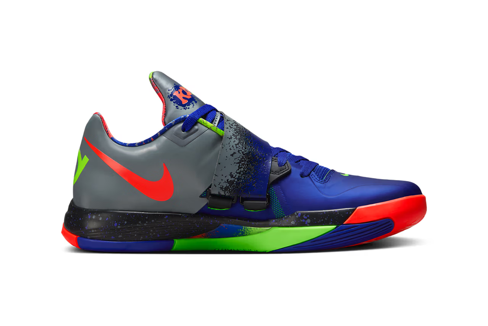 SHIP NOW - Nike Zoom KD 4 "Nerf" Kevin Durant Basketball Shoes Men's ...