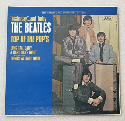 BEATLES BUTCHER CAPITOL EP + PS Top of the Pops - Yesterday And Today ...