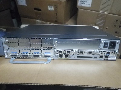 CISCO 3725 Router 12.4 IP Voice K9 VoIP 2x VWIC-2MFT-T1 1DSU-T1v2 1-YR ...