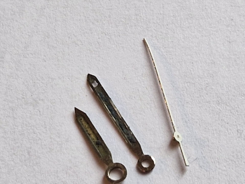 Vintage Army W10 Smith watch parts GENUINE watch hand set pre-owned ...