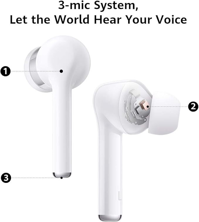 HUAWEI FreeBuds 3i - Wireless Earbuds with Active Noise Cancellation ...